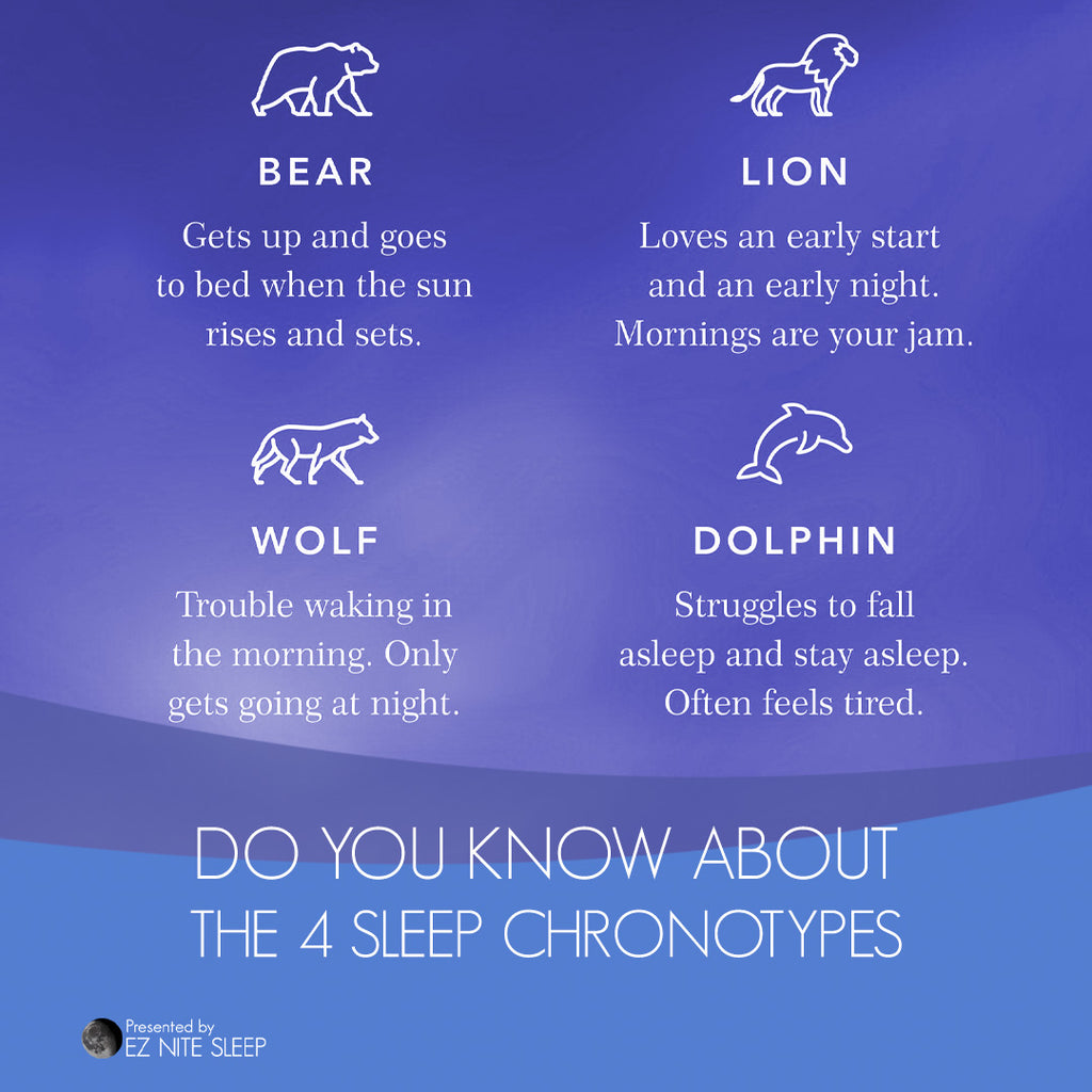 Unlocking Your Sleep Chronotype: Understanding the 4 Sleep Patterns ...