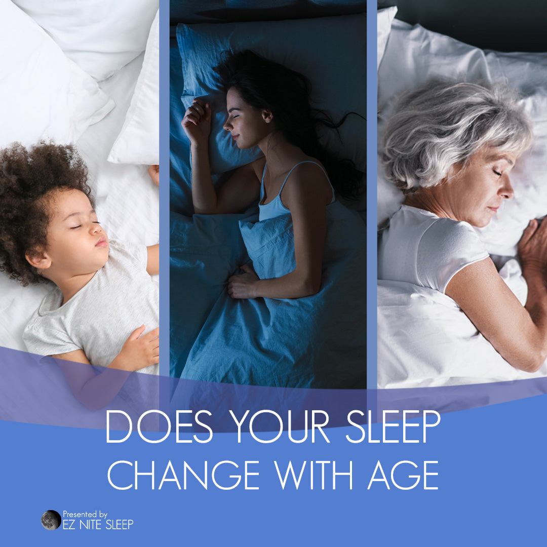 Understanding the Evolution of Sleep Patterns with Age – EZ Nite Sleep